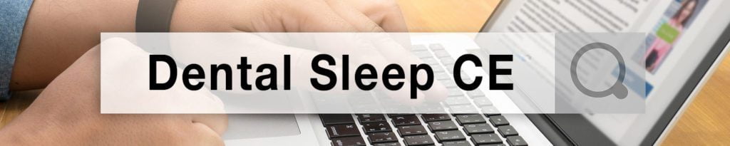 Login - Dental Sleep Practice - Sleep Apnea Publication & Online CE
